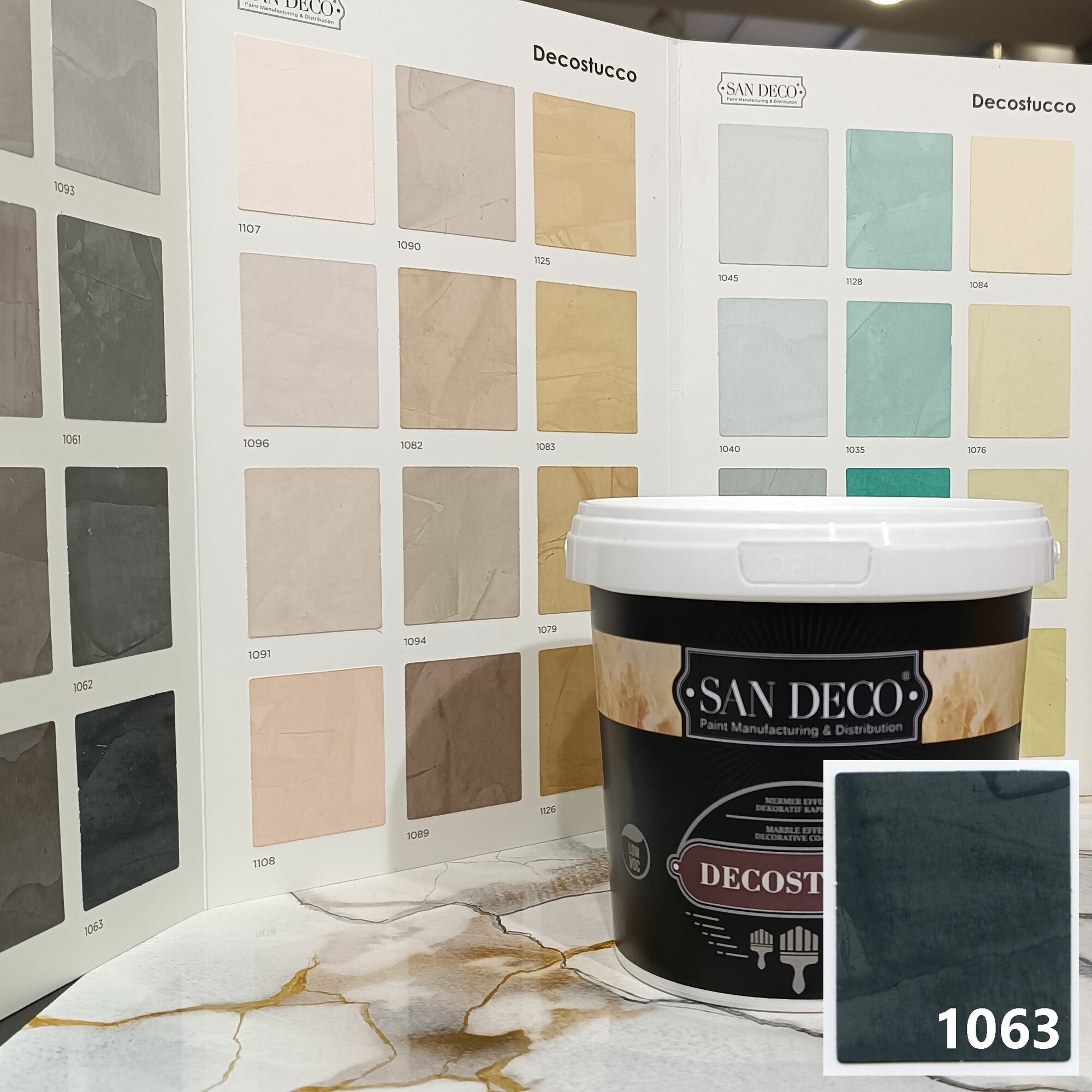 Декоративная венецианская штукатурка с имитацией мрамора "Венецианка" Decostucco 1кг