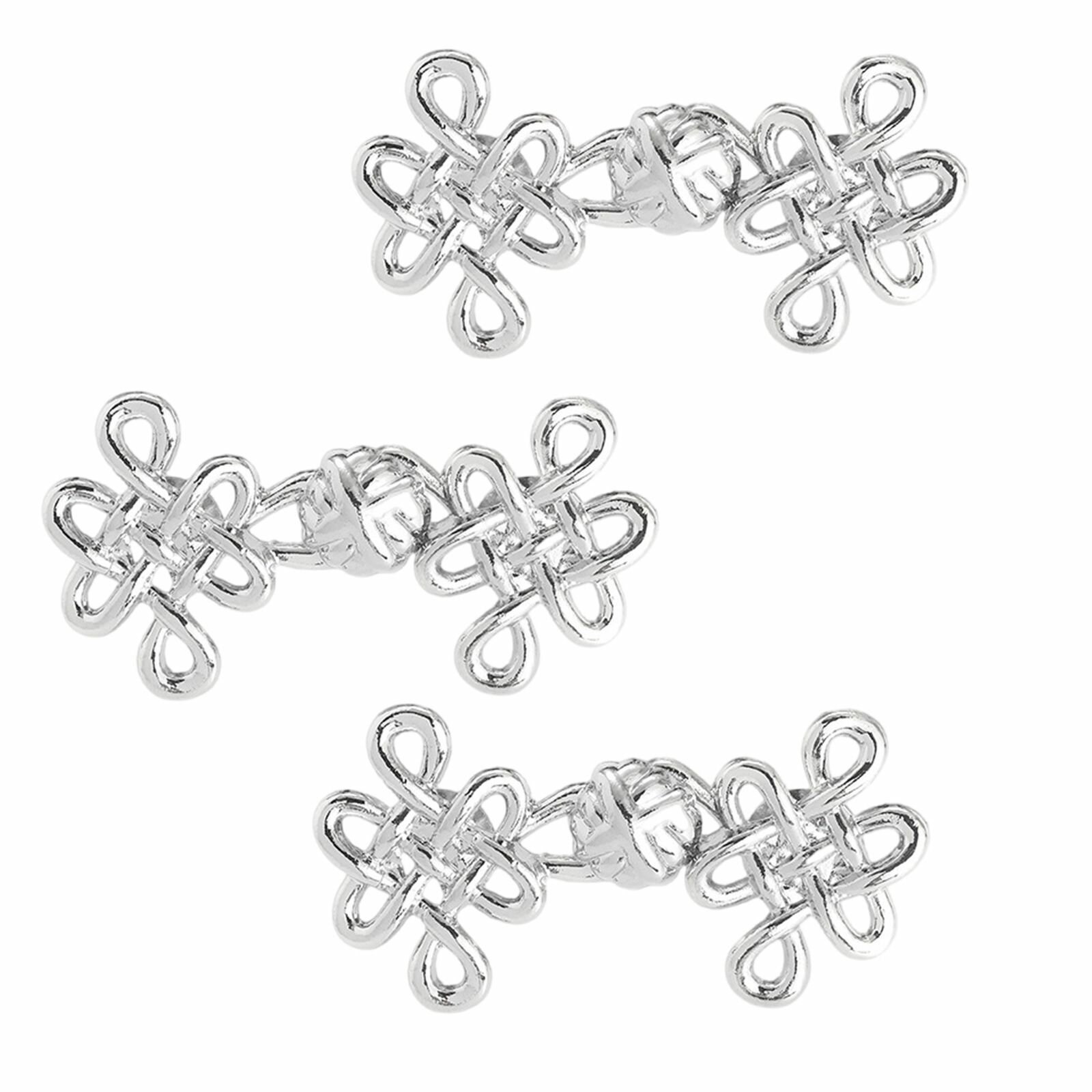 Зажим для пояса с китайским узлом брюк и джинсов 3/6 шт