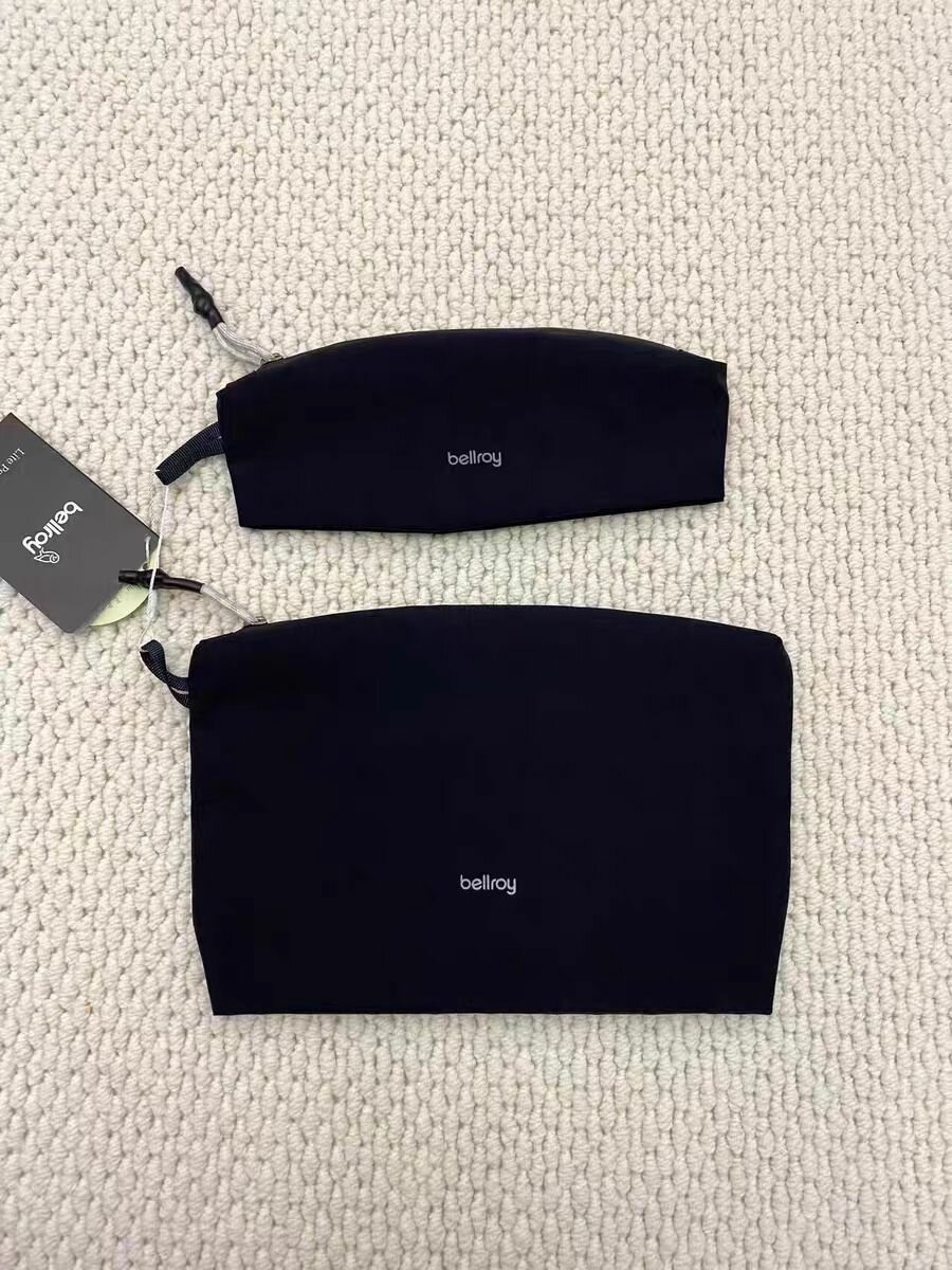Сумка для хранения Bellroy Pouch Duo — набор из двух (большая и маленькая), водоотталкивающий полиэстер, тонкие