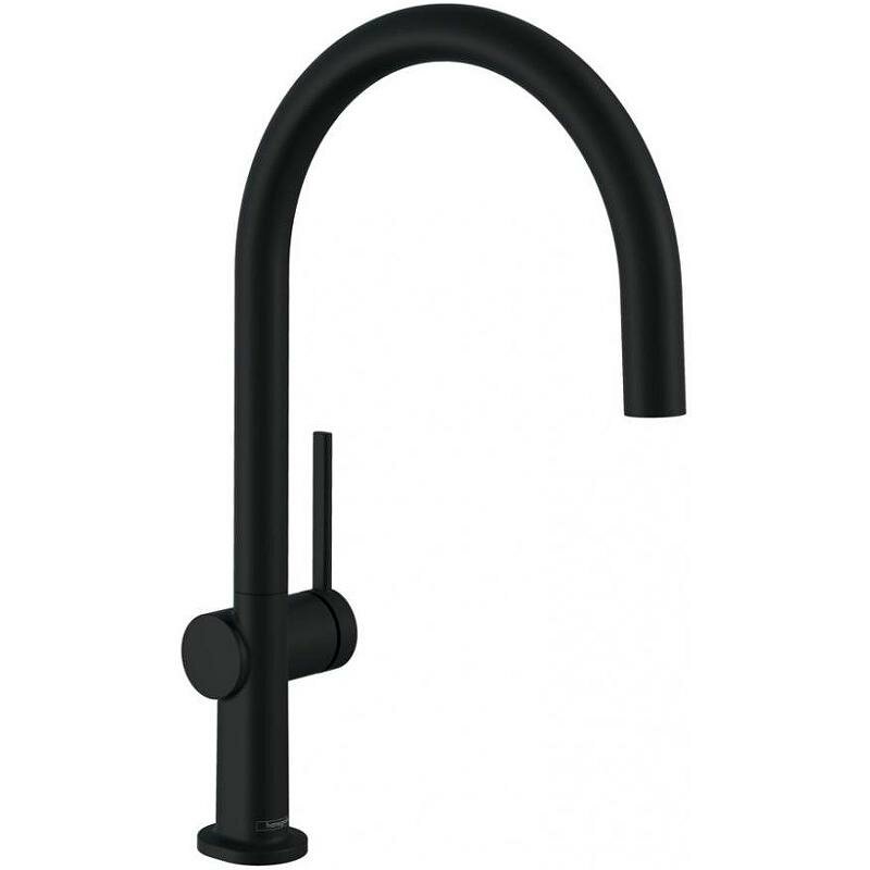 Смеситель для кухни Hansgrohe Talis 72804670 черный матовый, рычажный, латунь