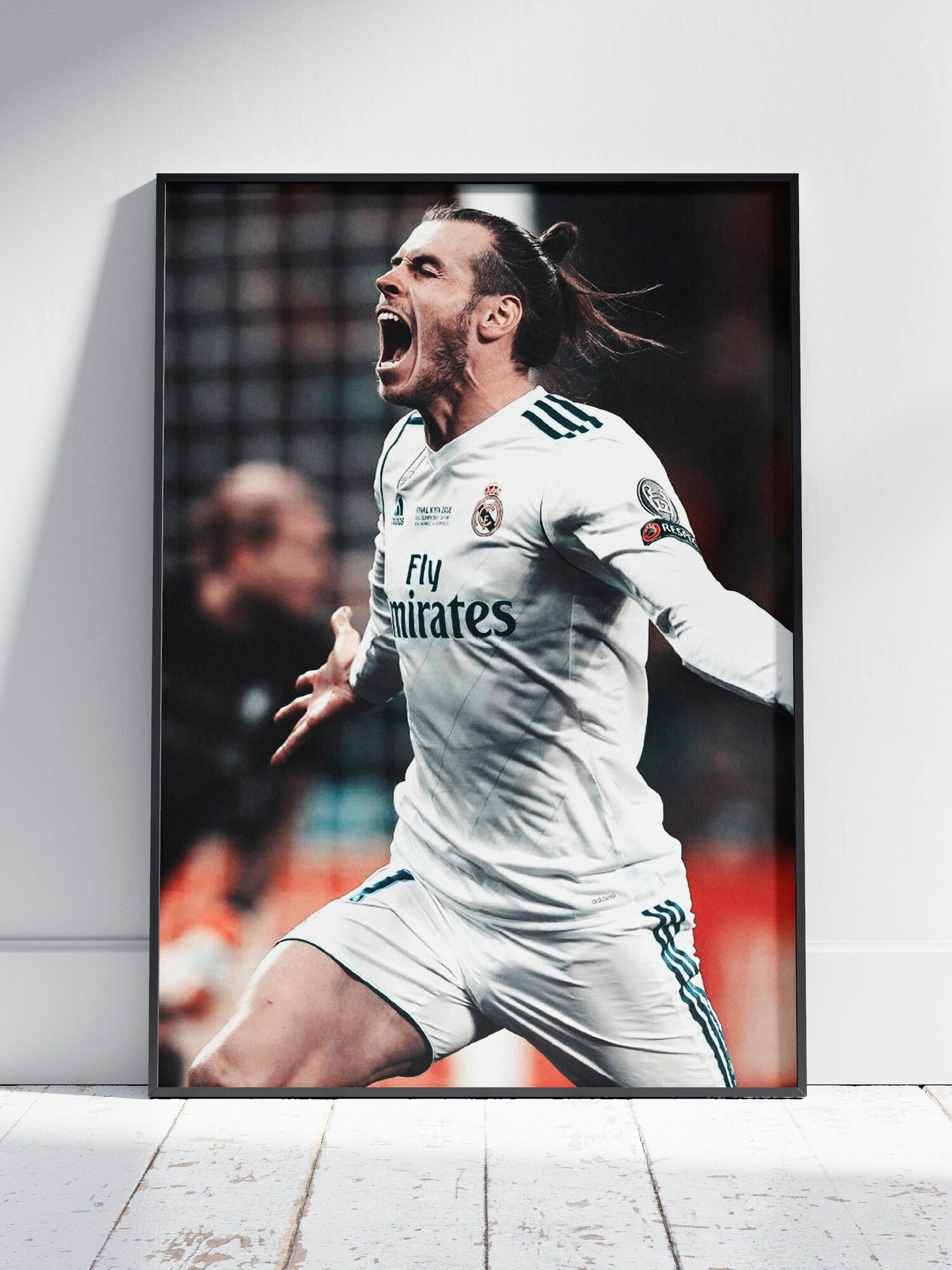Плакат на стену для интерьера Тоттенхэм Хотспур (Гарет Бэйл - Gareth Bale 2) - Постер по спорту и физической активности формата A4 (21x30 см)