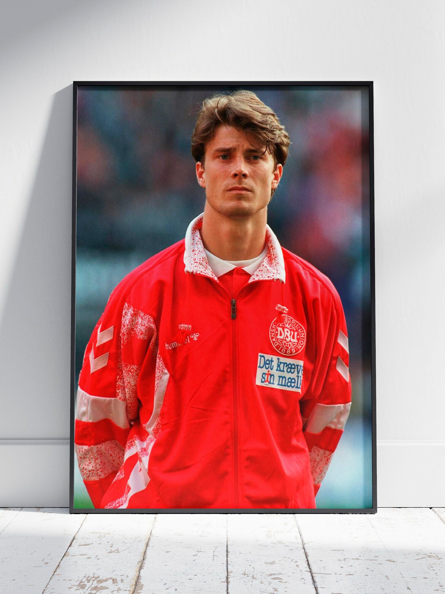 Плакат на стену для интерьера Рейнджерс (Бриан Лаудруп - Brian Laudrup) - Постер по спорту и физической активности формата A4 (21x30 см)