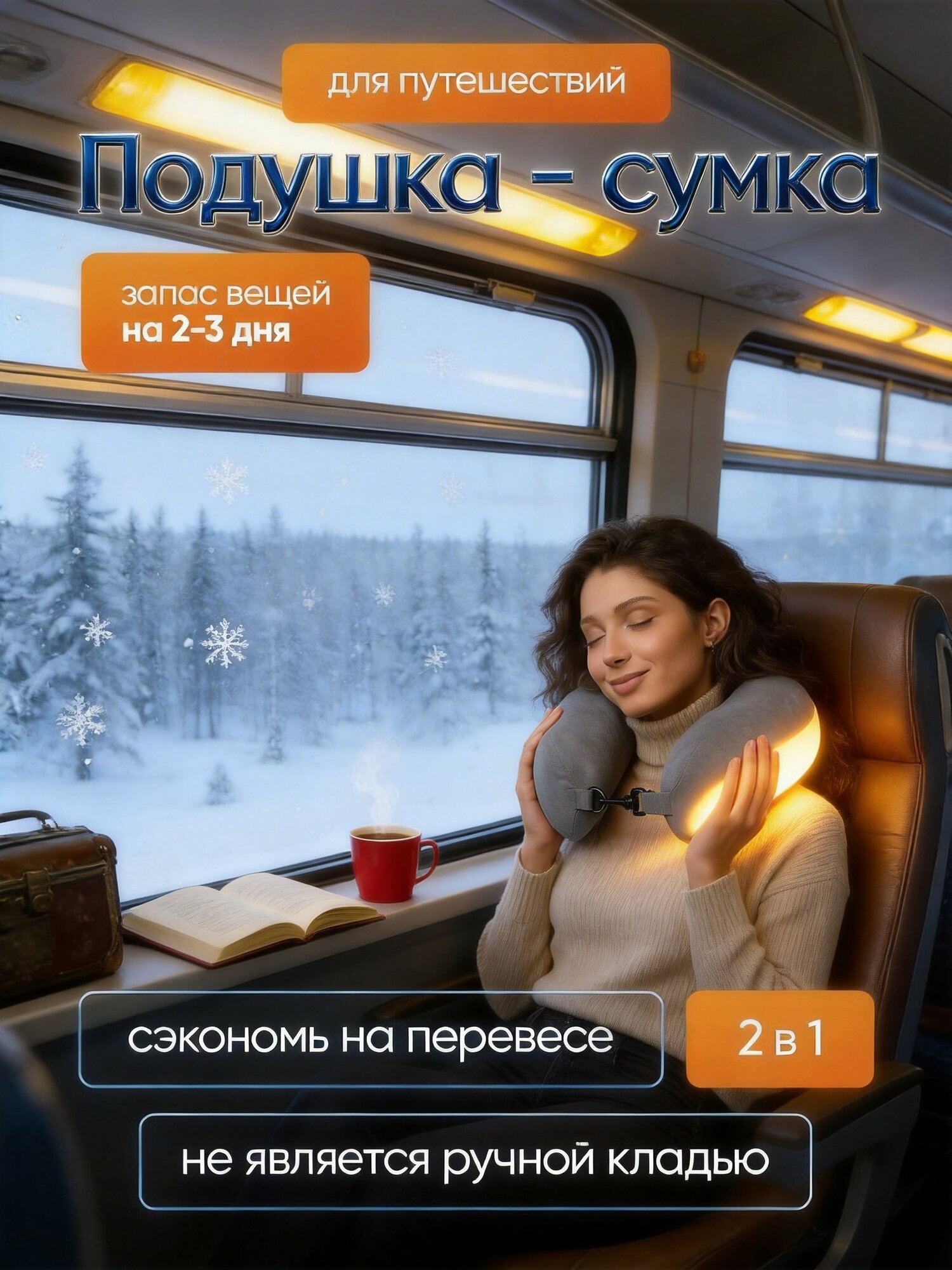 Надувная подушка для путешествий под ноги, легкая и компактная для самолета поезда автобуса и автомобиля — комфортная поддержка ног в дороге