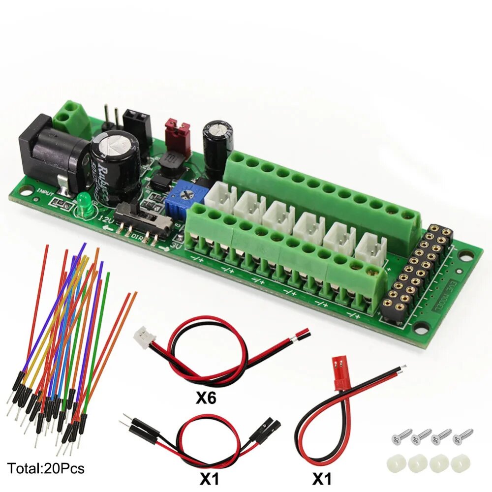 Evemodel PCB012 Распределитель питания с подсветкой