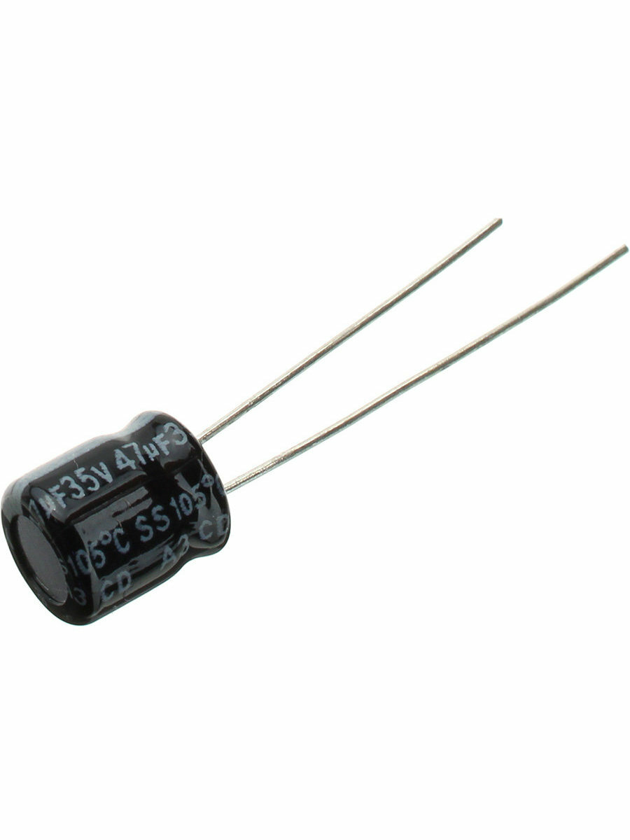 Конденсатор 47мкФ 35В, 6*7мм 105С, Yageo SS035M0047BZF-0607