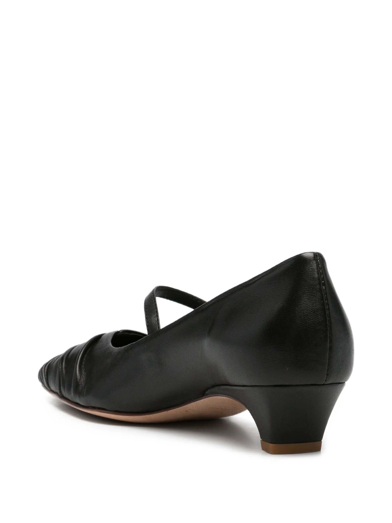 Туфли Lorena Paggi Ruched strap leather pumps, размер 38 — фото 1