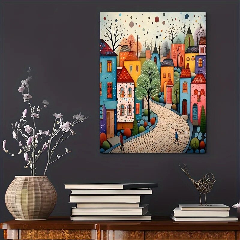 Абстрактная печать на холсте Classic 1 штука ZLH2316, 50x70cm Unframed