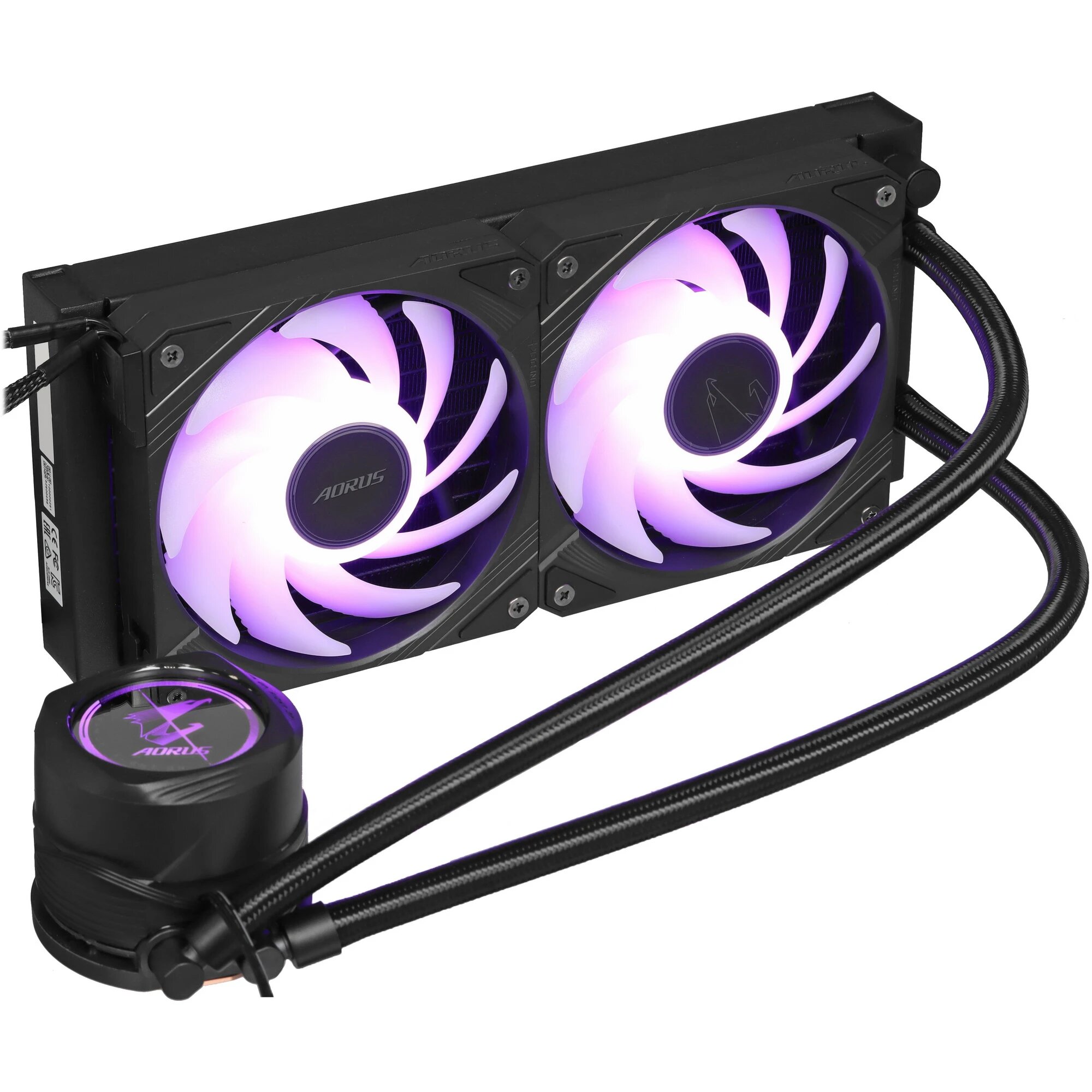 Кулер для процессора GIGABYTE MULTI SOCKET GP-AORUS WATERFORCE II 240
