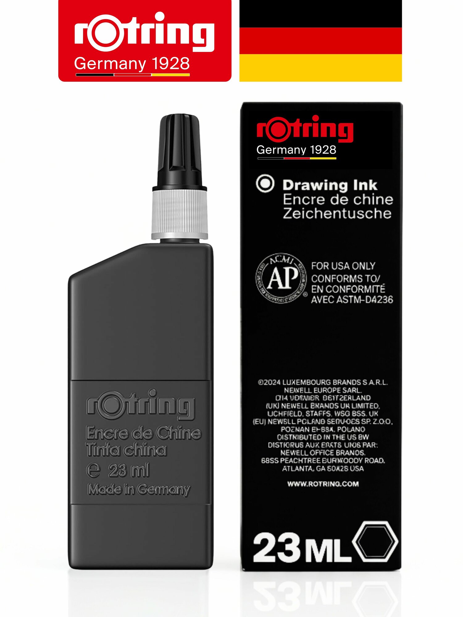 Rotring Чернила 1 шт, 23 мл./ 35 г. 23 мл 35 г