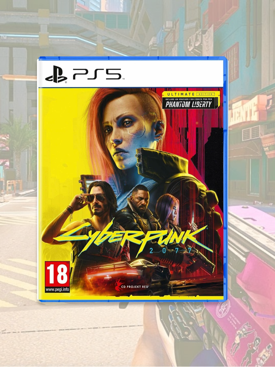 Cyberpunk 2077: Ultimate Edition [PS5, русская версия], без сервиса активации