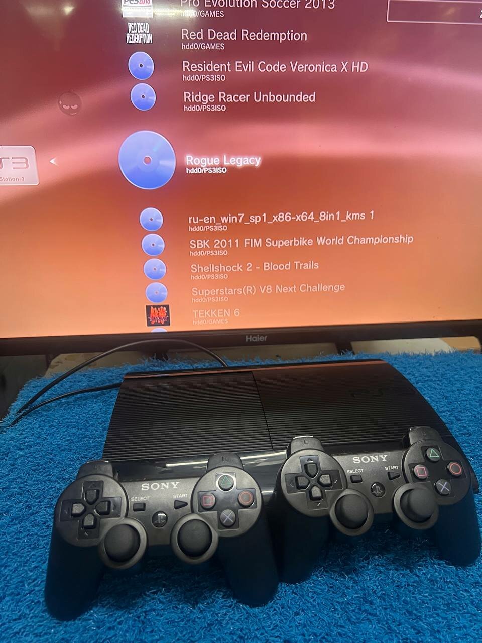 Приставка 3 Super Slim 500 ГБ с 48 играми