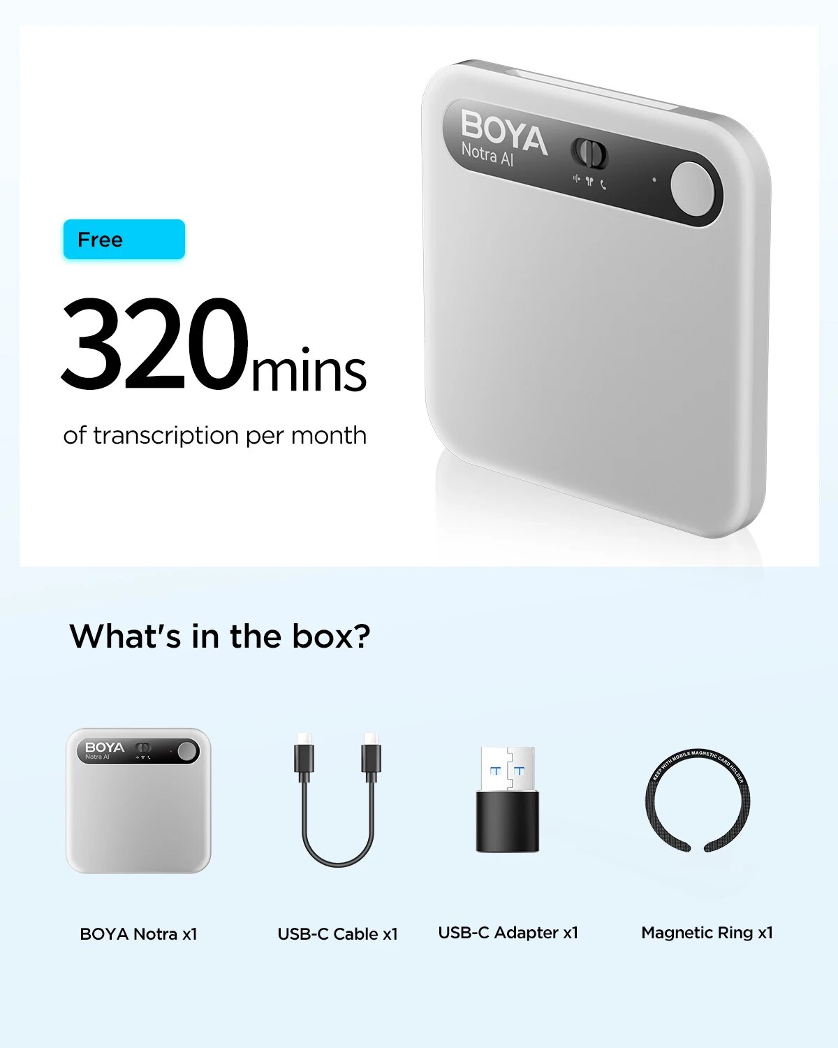 Диктофон BOYA Notra-S