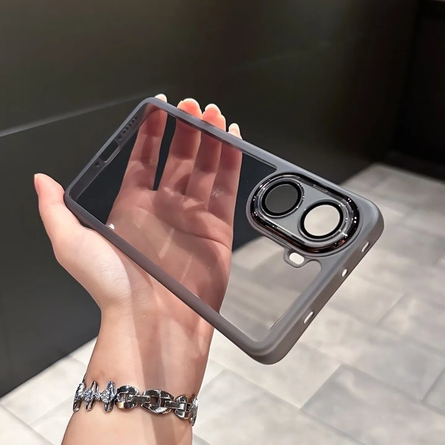 Чехол для Poco X7 Pro 5G X6 X5 M7 Pro M6 M8 с защитой для камеры и Поко х7 про, Серый, серый