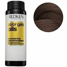 Redken Color Gels Oils - Жидкая стойкая краска для волос без аммиака 5NA 60 мл
