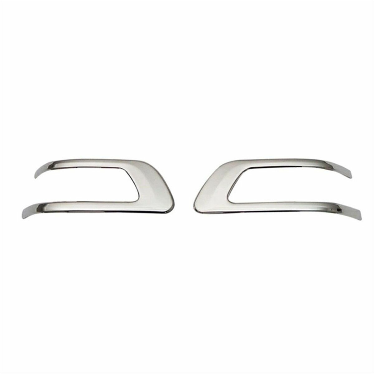 Накладка на боковую крышку зеркала для Honda Stepwgn Spada — металлическая серебристая, прямая замена, 1 пара.