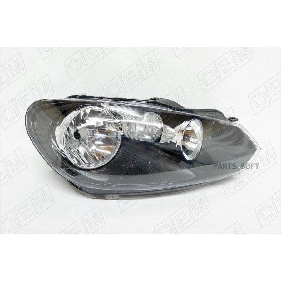 Фара правая Volkswagen Golf 6 2009-2013 галоген от официального дистрибьютора, OEM, артикул OEM0210FR