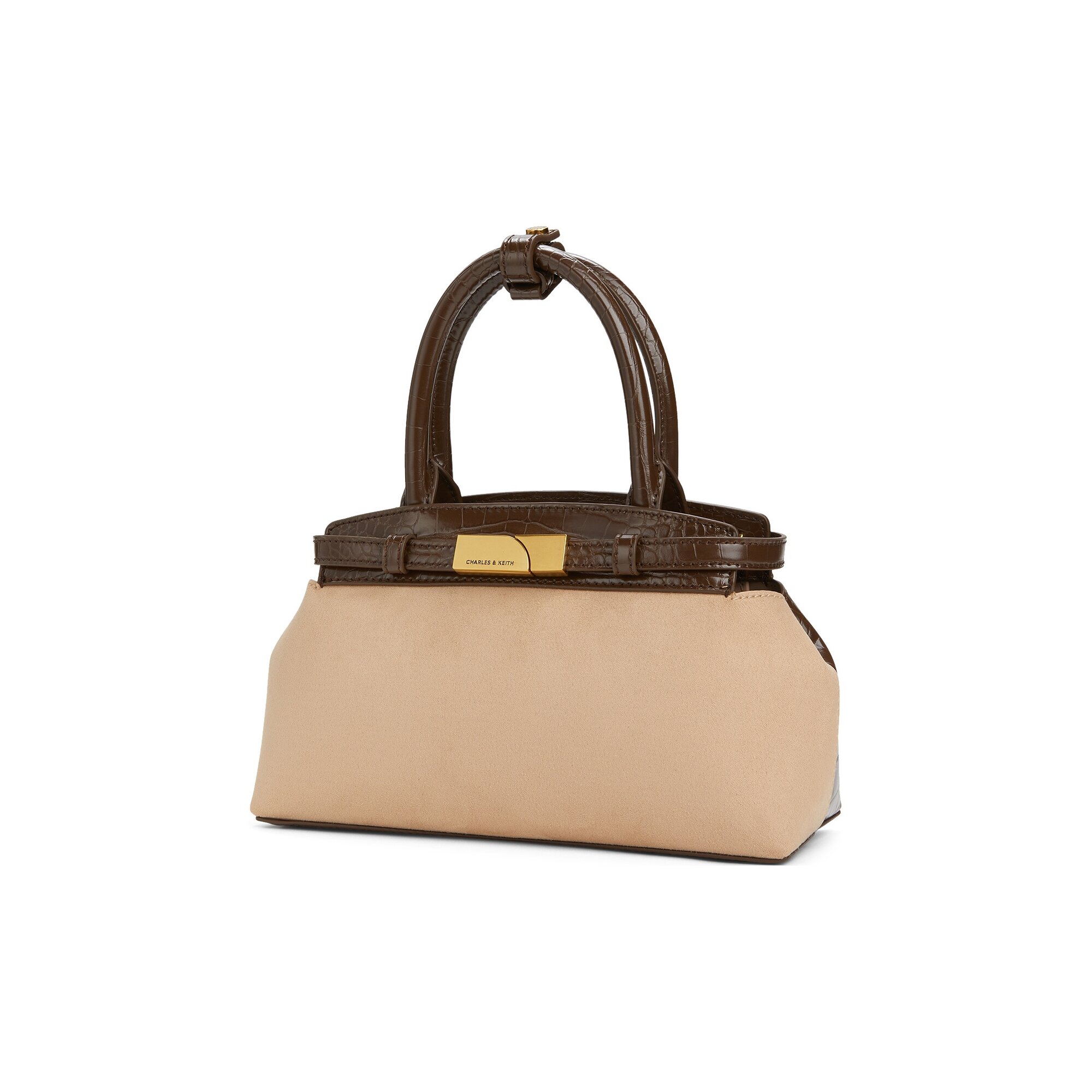 Сумка CHARLES & KEITH, фактура пэчворк — фото 1