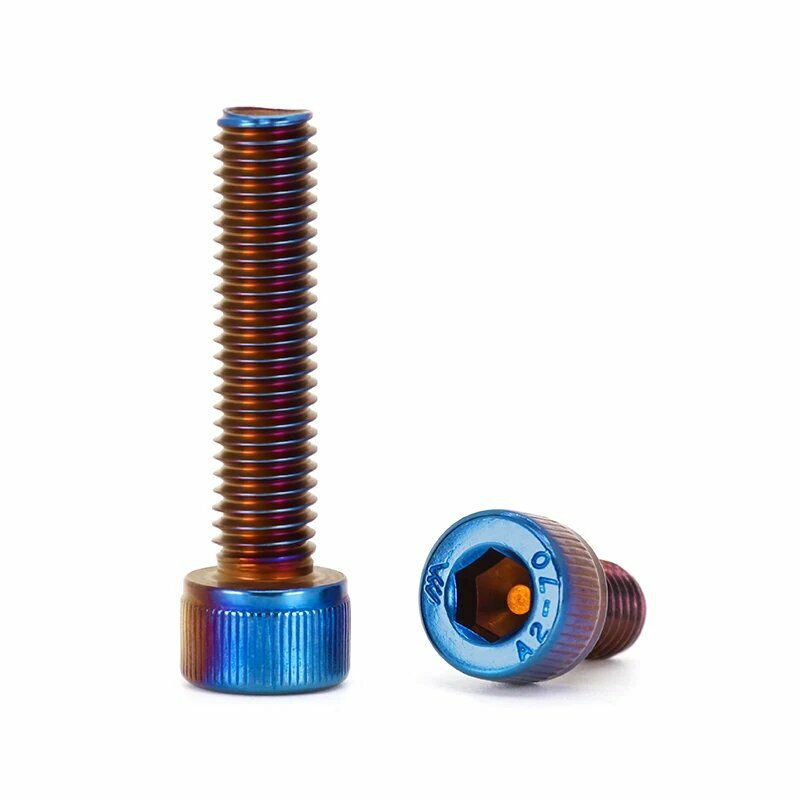 Болты M5x16 синие (10шт)