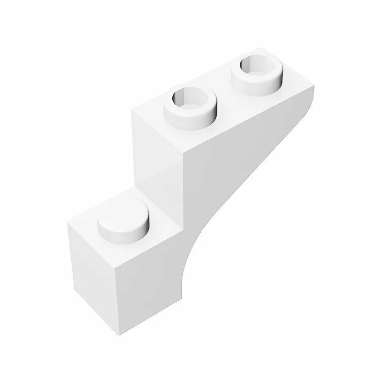 Конструктор JIAJIALE кирпичик 1x3x2 белый