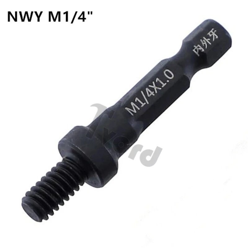 Саморезающийся адаптер для вставных гаек NWY Cr-Mo 1/4"