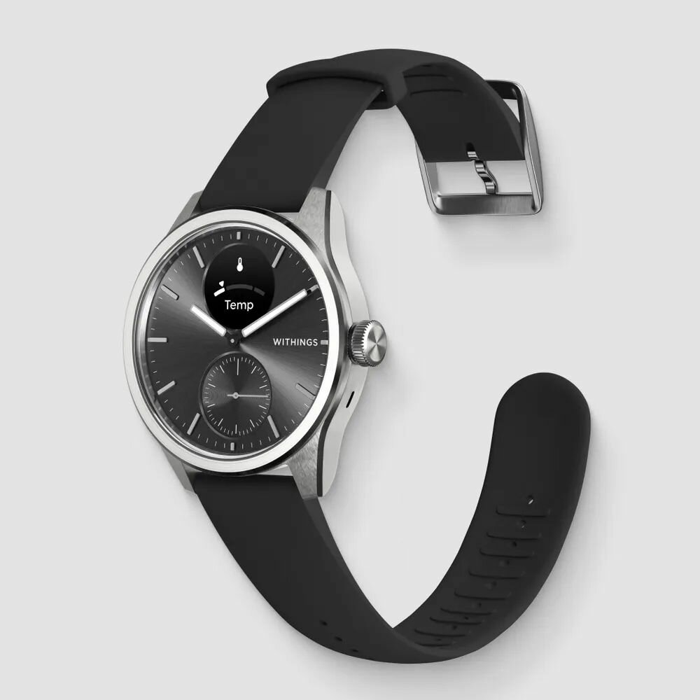 Умные наручные часы WITHINGS Scanwatch 2 42mm / Black