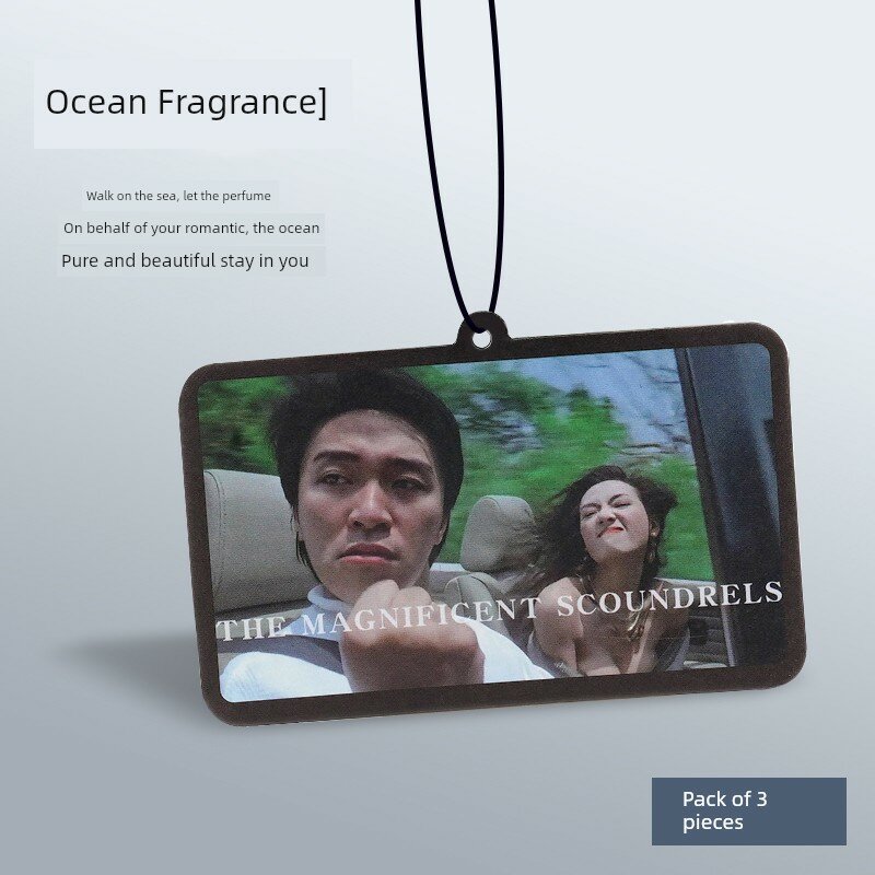 Автомобильные ароматические диски, аромат океана по мотивам «Путешествия на Запад», комплект из 3 штук для автоаромата