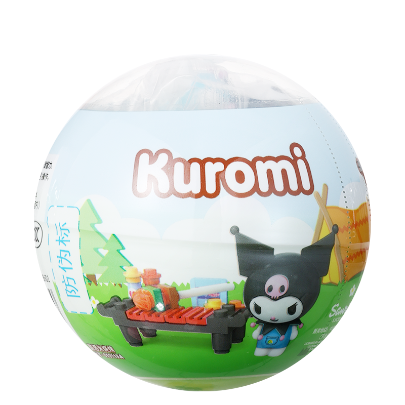 Sanrio Kuromi Деревянная Пазл Игрушка Палаточный Сборник Образовательные Сборные Блоки Для Детей