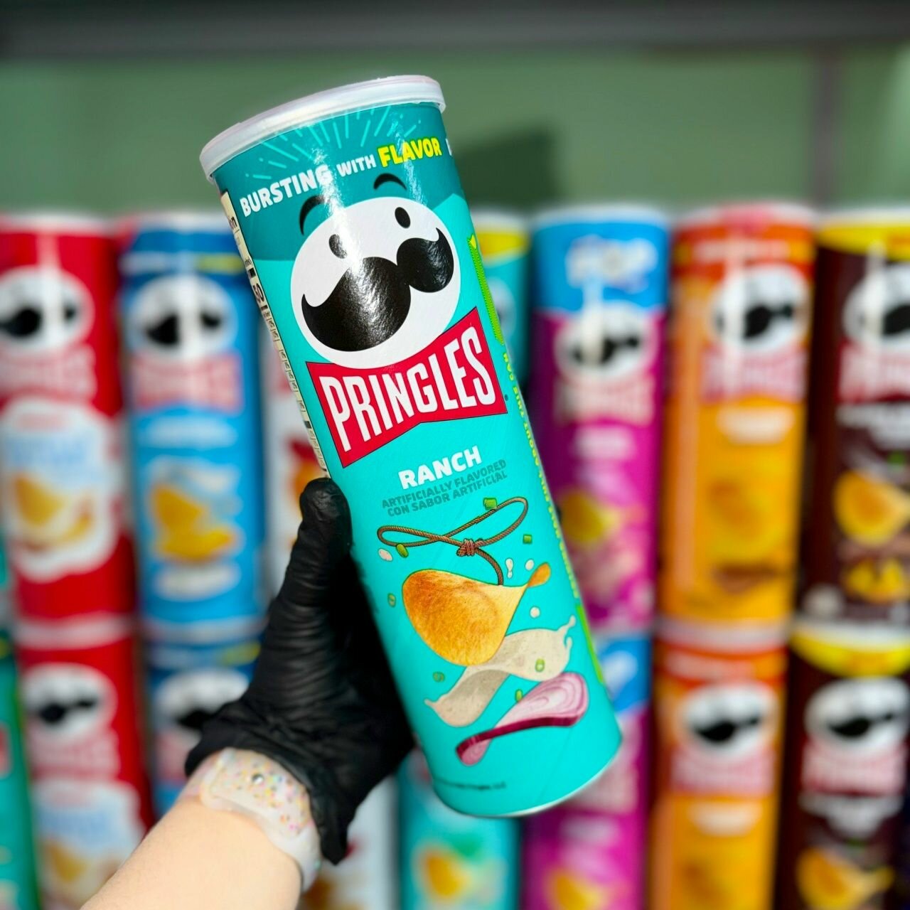 Чипсы Pringles Ranch/Прингс со вкусом соуса Ранч 158 гр.