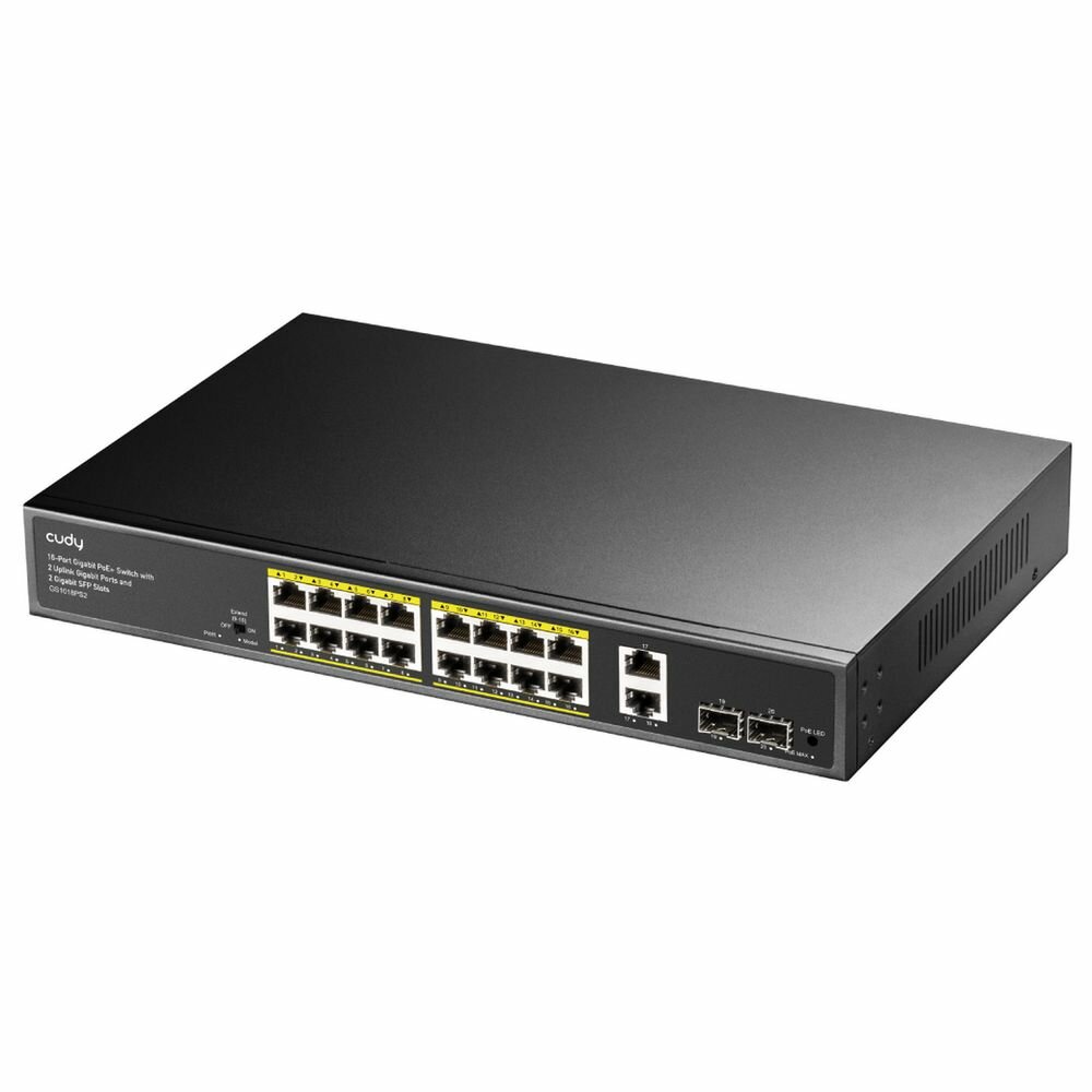 Коммутатор Cudy GS1018PS2 (L2) 18x1 Гбит/с 2xКомбо