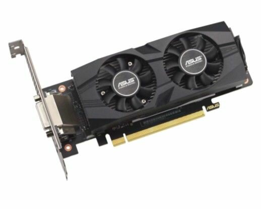 ASUS Видеокарта GeForce RTX 3050 RTX3050-O6G-LP-BRK 6 ГБ (RTX3050-O6G-LP-BRK), LHR