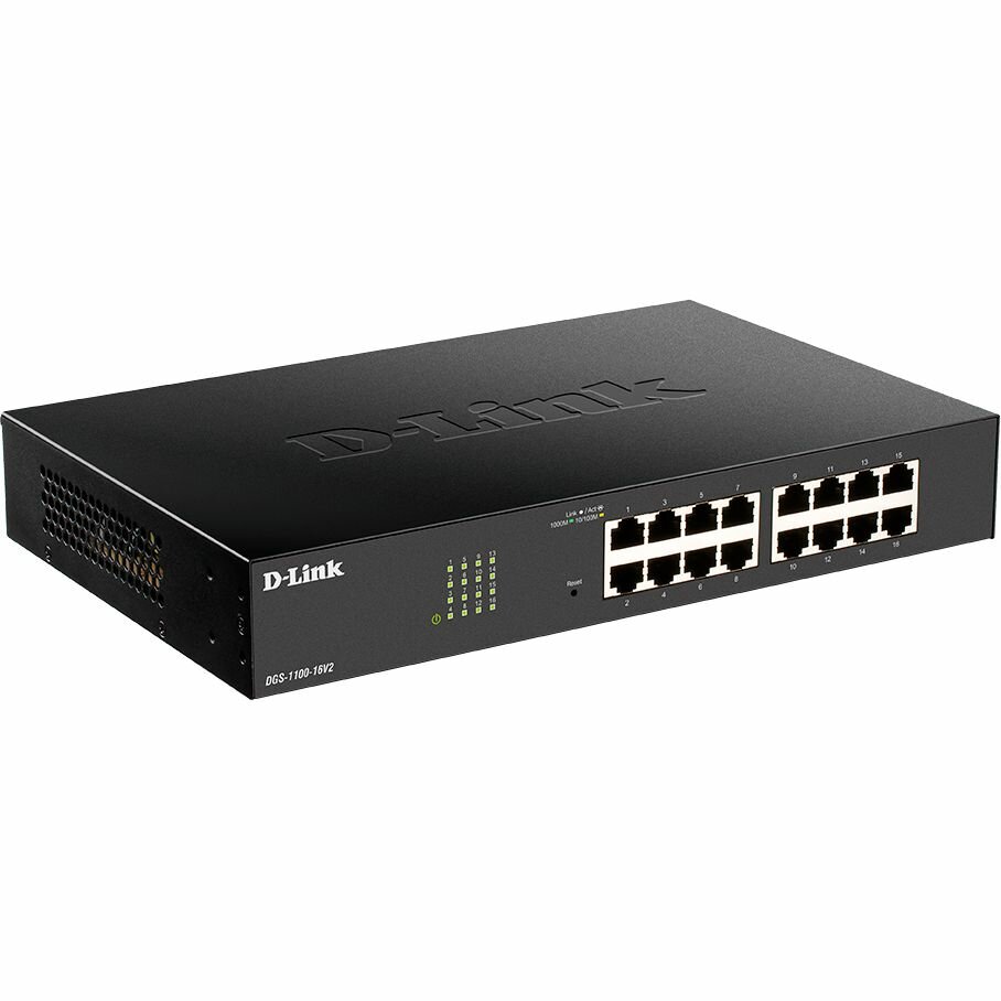 D-Link DGS-1100-16V2/A2A D-Link коммутатор Настраиваемый