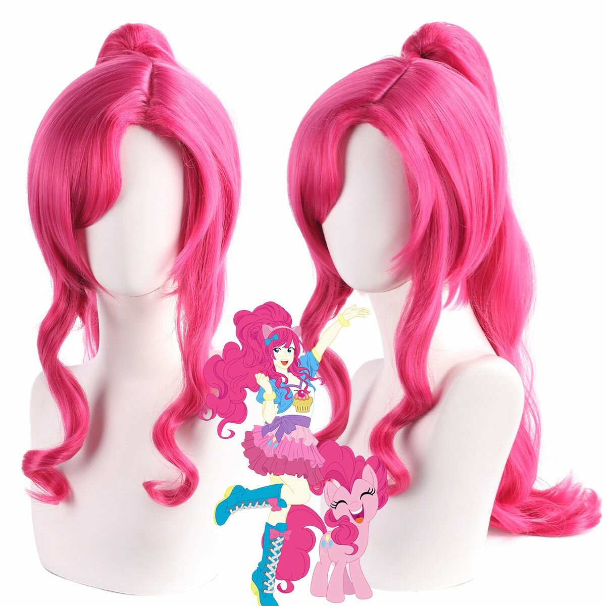 Парик персонажа Пинки Пай из "My Little Pony" 62 см