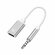 Адаптер USB-C — 3,5 мм, Серебро