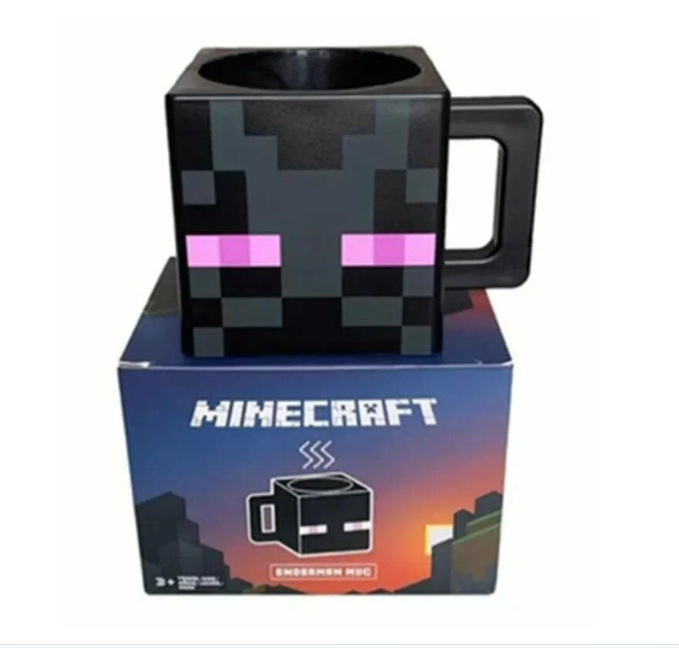 Кружка "Эндермен" Minecraft, пластик, гипоаллергенная, официальная лицензия, 290мл