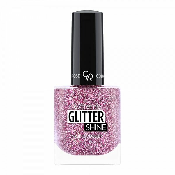 Golden Rose Гель-лак для ногтей Extreme Glitter Nail, тон 208