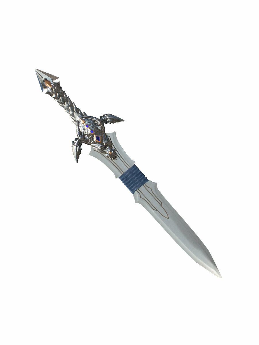 Меч Лотара из World of Warcraft, коллекционная модель оружия 1:1, металлический (не заточен), 108 см, 4 кг, нержавеющая сталь + цинковый сплав