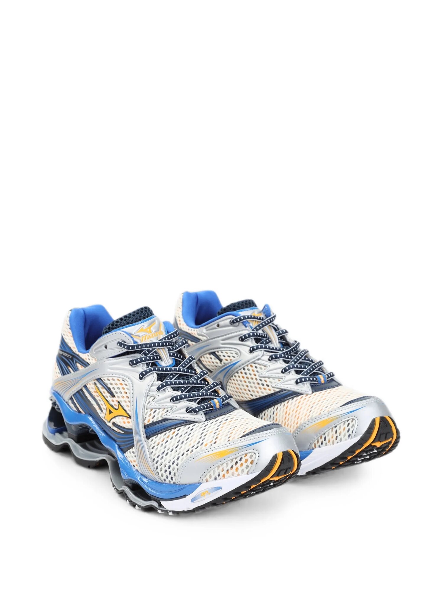 Кроссовки Mizuno Wave Prophecy, размер 10,5 US, бежевый/белый — фото 1