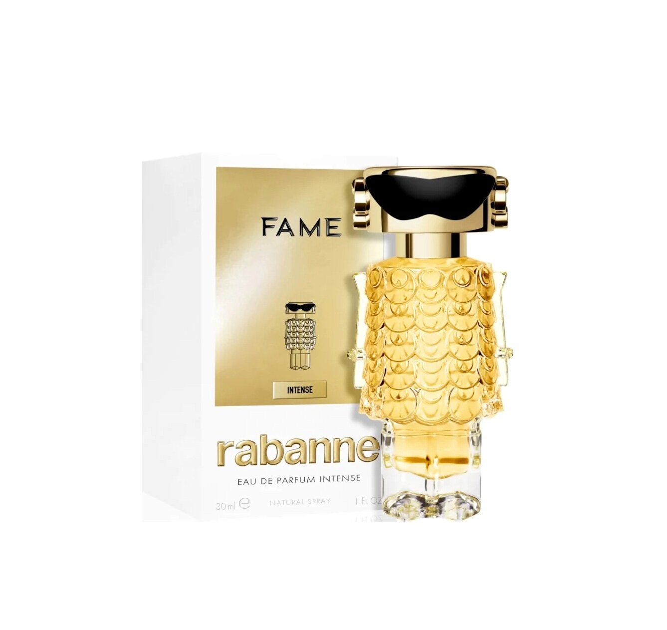 Rabanne Fame Intense 30 мл парфюмерная вода женская, цветочные, древесные, мускусные