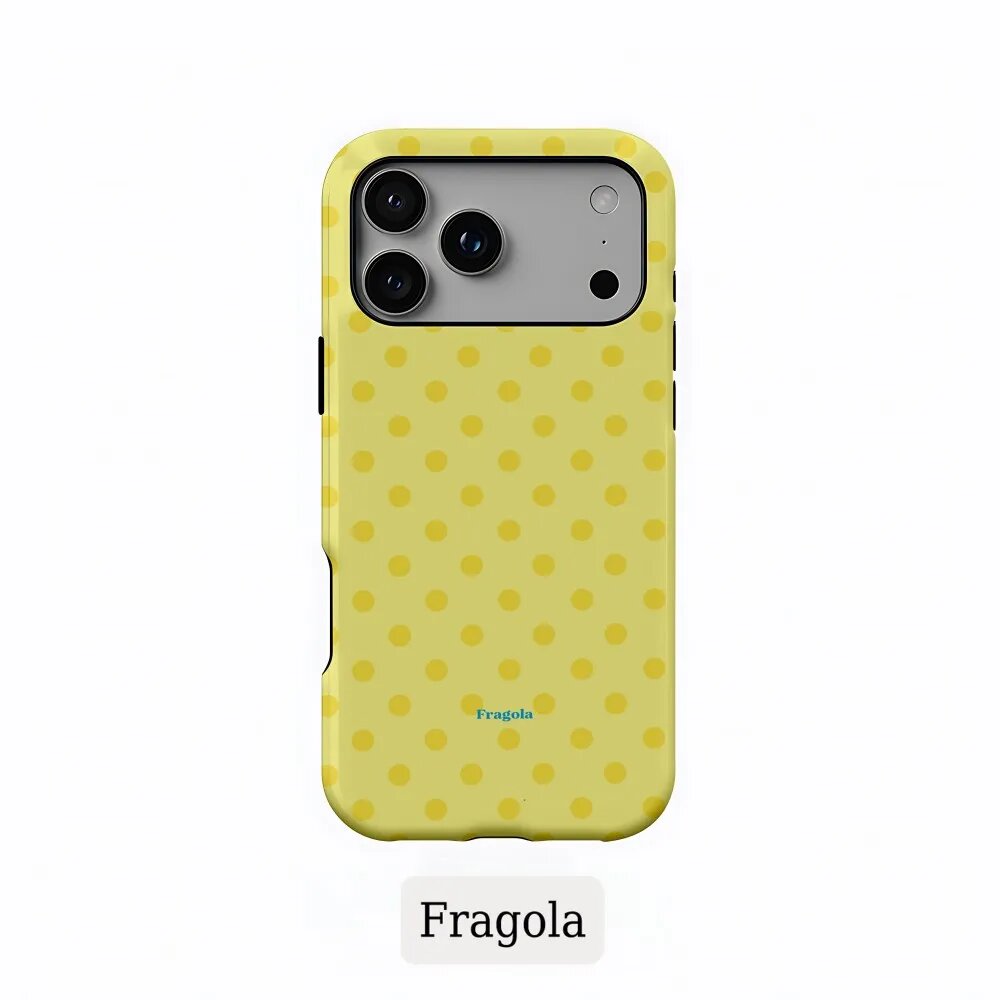 Желтый чехол Fragola для iPhone 13 ProMax