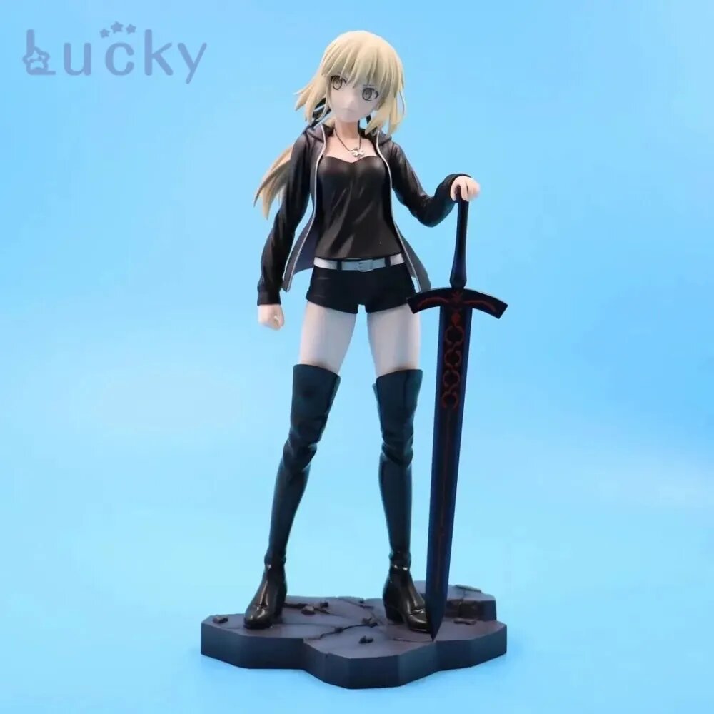 Модель-куколка из серии Fate: Night of Handicrafts, Сабер в повседневной одежде (Себа, Артура) - подарочный декоративный предмет