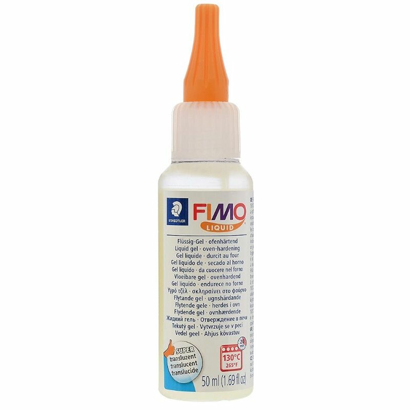 Декоративный гель FIMO "Liquid", прозрачный, 50 мл
