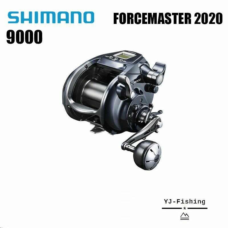 SHIMANO 2020 Forcemaster 9000 Под правую руку Электрическая рыболовная катушка