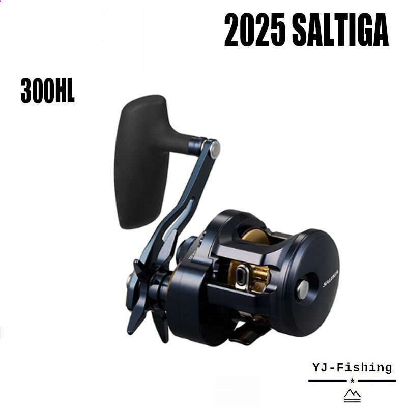 DAIWA 2025 SALTIGA 300HL Под левую руку Кастинговое Катушка