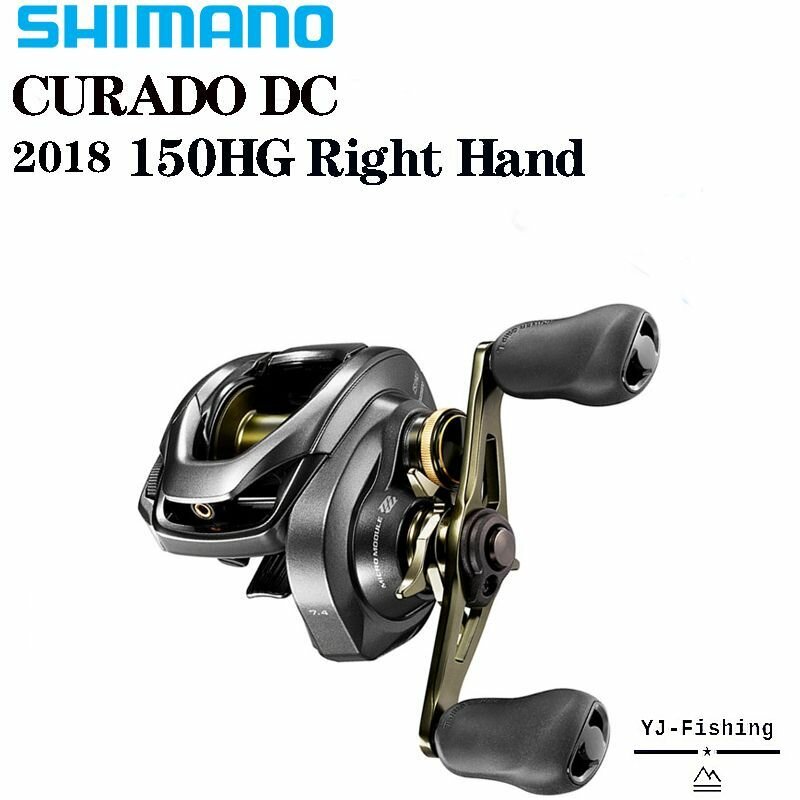 SHIMANO 2018 CURADO DC150HG Под правую руку Кастинговое Катушка