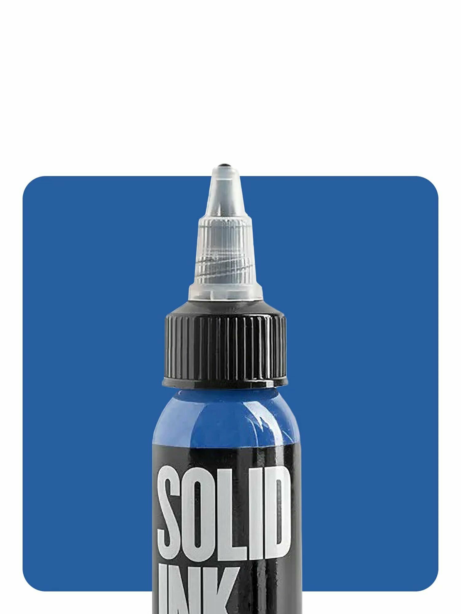 Boca Blue Solid Ink - Краска для тату 30 мл