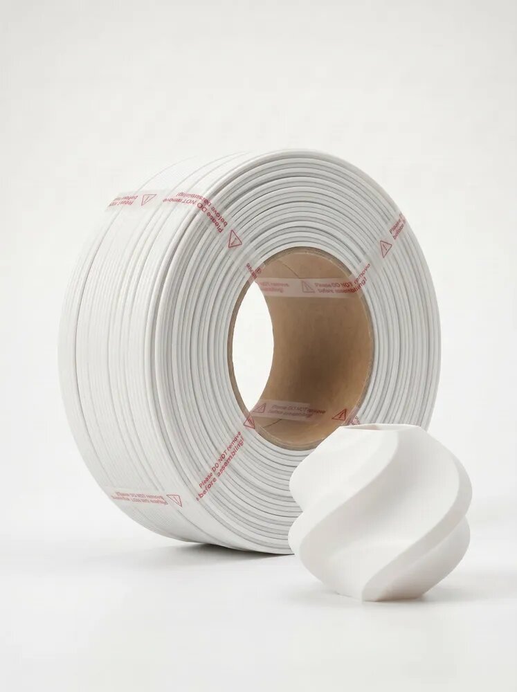 Пластик PLA Lite White (16103) Bambu Lab, Белый, 1кг, для 3д принтера (без катушки)
