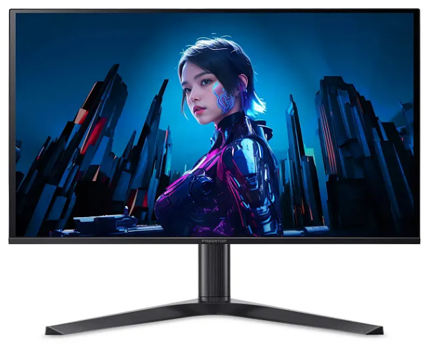 Монитор Acer Predator 26.5' X27UZ1bmiiprx, 16:9, QD-OLED, QHD, 0,03ms, 250cd, 280Hz, HDMI, DP, SPK, HAS