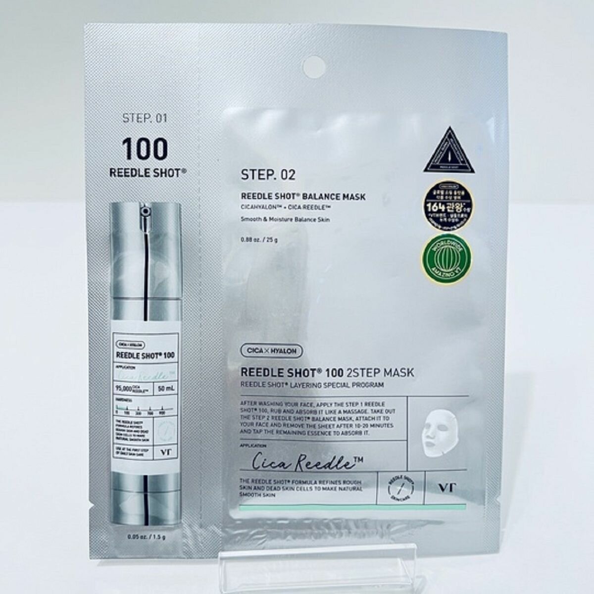 VT Двухфазная маска с микроиглами активного действия Reedle Shot Balance 100 2Step Mask