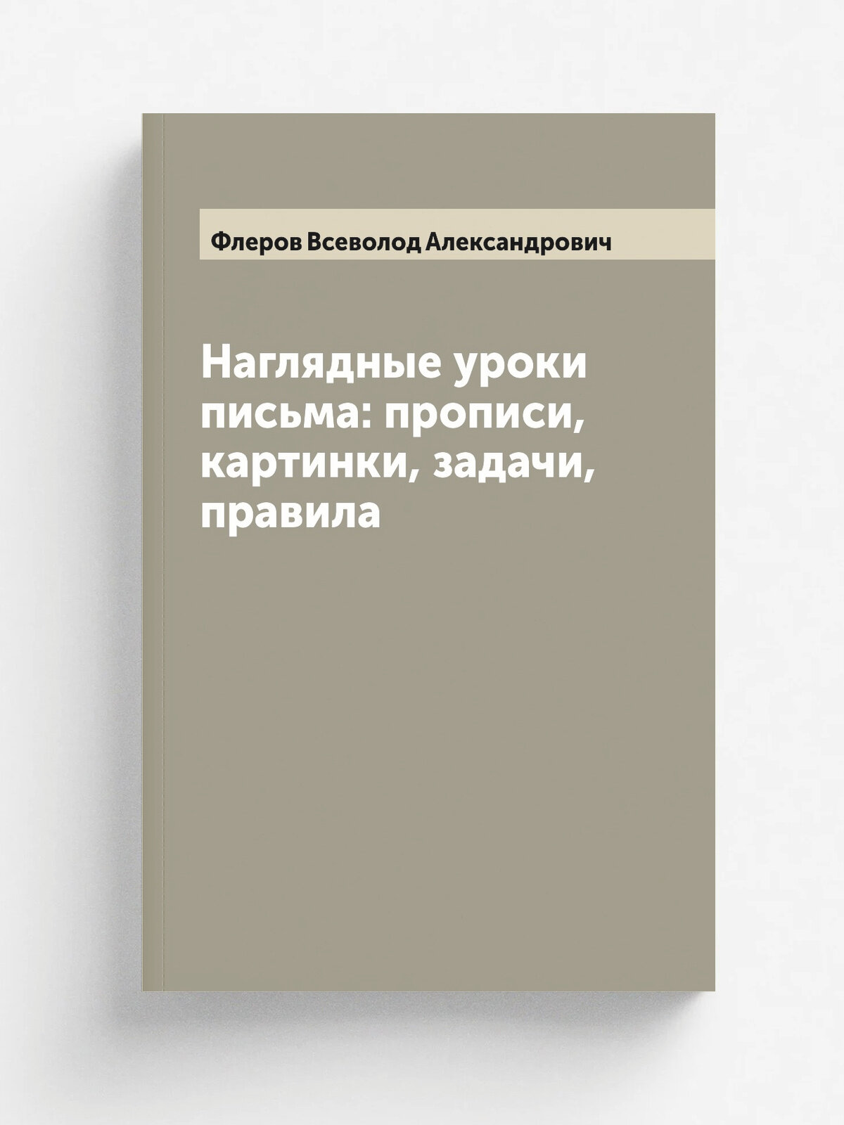 Наглядные уроки письма: прописи, картинки, задачи, правила