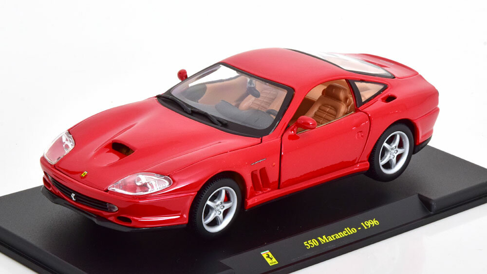 Модель коллекционная BBURAGO Ferrari 550 maranello 1996 red